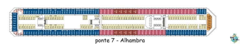 Costa Pacifica - Piani nave - Liveboat sito,forum e blog crociere