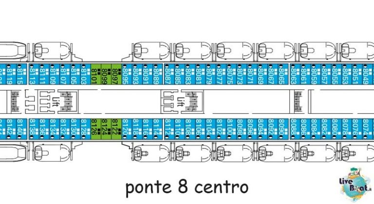 MSC Magnifica - Piani nave - Liveboat sito,forum e blog crociere