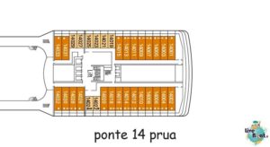 MSC Magnifica - Piani nave - Liveboat sito,forum e blog crociere