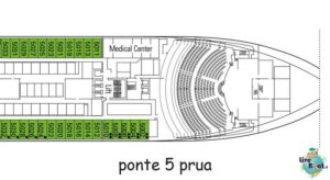 MSC Magnifica – Piani nave