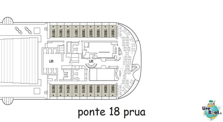 MSC Euribia - Piani nave - Liveboat sito,forum e blog crociere