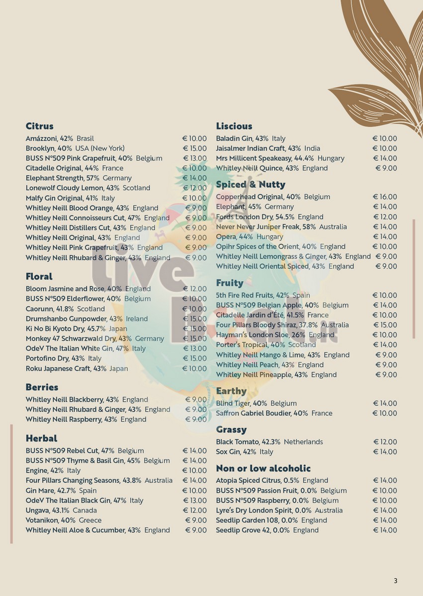 MSC Crociere - GIN PROJECT BAR - Liveboat sito,forum e blog crociere